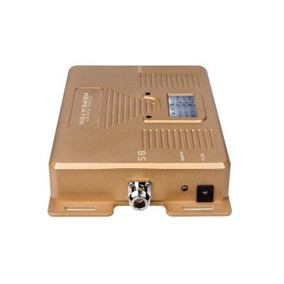China Dual Band 850MHz 1900MHz Signal Booster with 65dB Gain and 17dBm Output for 2G 3G 4G Networks for sale