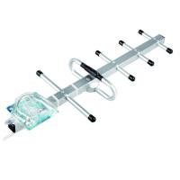 China 7dBi 806-960MHz Zinc Alloy Outdoor Yagi Antenna for Long Distance Wireless Signal Access for sale