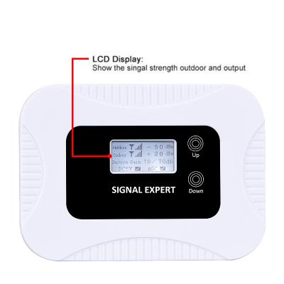 China 70dB Gain 4G Range Extender 2100MHz Mobile Signal Booster with 3000 sqm Coverage and 17dBm Output Power for sale