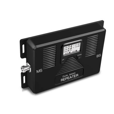 China 2G 3G 4G 70dB Dual Band Range Extender 850MHz 2100MHz Booster with 20dBm Output Power for sale