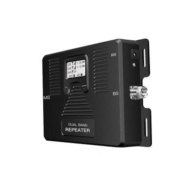 China 2G 4G 800MHz 900MHz Dual Band Signal Booster 70dB Gain Full Intelligent Display for sale