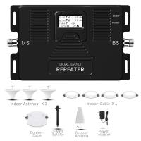 China 70dB Gain Dual Band 2G 3G 4G Signal Repeater Amplifier 850MHz 1900MHz for sale