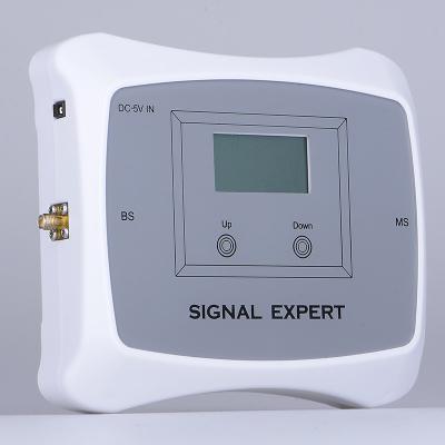 China 70dB Gain Dual Band GSM Signal Booster 900/1800MHz for Home & Office with 20dBm Output Power for sale
