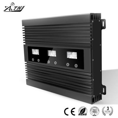 China 900MHz 1800MHz 2100MHz Multi Band Cellular Signal Repeater with 80dB Gain and 27dBm Output Power for 2G 3G 4G Networks for sale