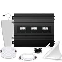 China 27dBm Output Power Smart Tri-Band Signal Repeater with 80dB Gain for 850/1700/1900MHz Cellular Networks for sale