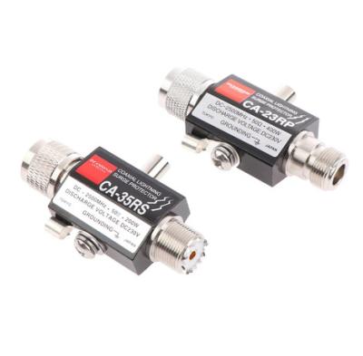 China N Male to N Female Coaxial Lightning Arrestor DC-2500MHz for Signal Repeater for sale