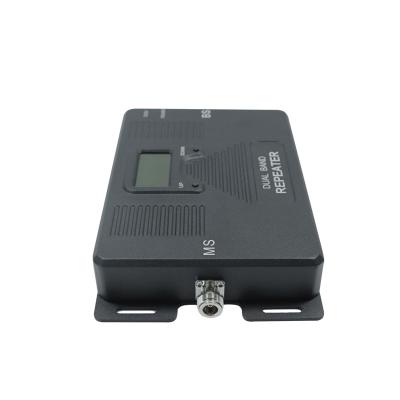 China 70dB Gain Dual Band 2G 4G Cellular Signal Booster Repeater 800 1800MHz for sale