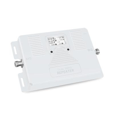 China Dual Band 850MHz 1900MHz 3G Signal Booster 70dB Gain Cell Phone Repeater 165×130×40mm for sale