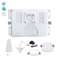 China Dual Band 850MHz 2100MHz 3G Signal Booster 70dB Gain Cell Phone Range Extender for sale