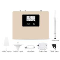 China CDMA 850MHz AWS 1700MHz Dual Band Cell Phone Signal Repeater Amplifier with 70dB Gain and LCD Display for sale