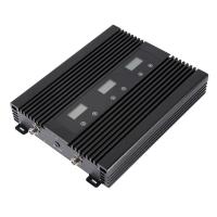 China 900MHz 1800MHz 2100MHz Multi-Band Cell Phone Booster with 27dBm Output Power and 80dB Gain for sale