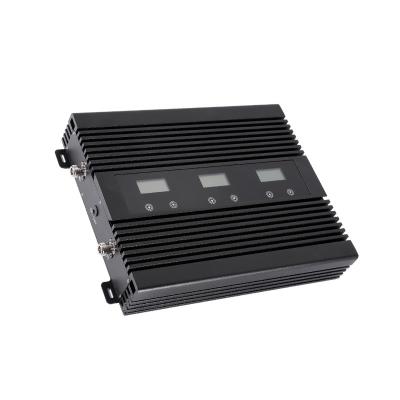 China 80dB Multi-Band Signal Booster for 900MHz 1800MHz 2100MHz Cellular Networks with 27dBm Output Power for sale