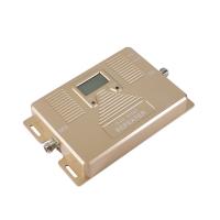China 2G 3G 4G Dual Band Mobile Signal Booster 70dB Gain 165×130×40mm Gold Color for sale