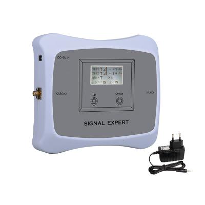 China 70dB Gain 2G 3G 4G Cellular Signal Booster 900MHz 2100MHz Amplifier with LCD Display for sale