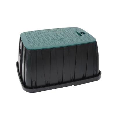 China Underground Square Irrigation Meter Box , BMC FRP Outdoor Water Valve Box for sale