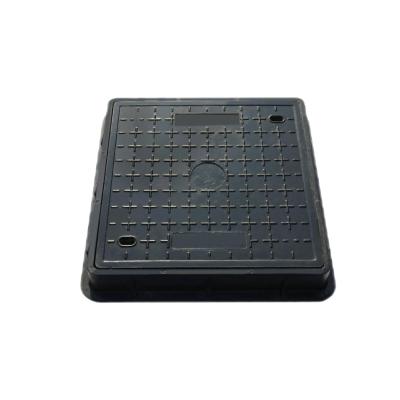 China Black Fiberglass Reinforced Polymer Manhole Cover Suitable for Various Applications for sale