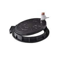 China High Strength SMC Composite Manhole Cover with 40 Ton Load Capacity and Corrosion Resistance for Heavy Traffic for sale