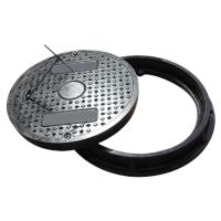 China Customized Square Composite Manhole Cover for Urban Infrastructure Access Points for sale