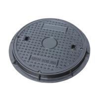 China Slip Resistant SMC Round Manhole Cover 600mm With Locking System And ISO Certification for sale