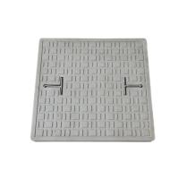 China High Duty Anti Theft Manhole Cover Square GRP / Ductile Iron / Composite for sale