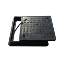China High Duty Anti Theft Manhole Cover Square GRP / Ductile Iron / Composite for sale