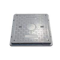 China High Duty Anti Theft Manhole Cover Square GRP / Ductile Iron / Composite for sale