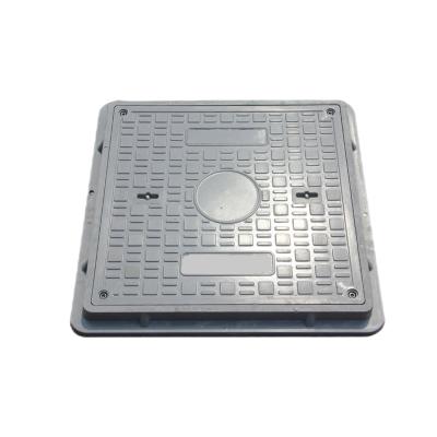 China High Duty Anti Theft Manhole Cover Square GRP / Ductile Iron / Composite for sale