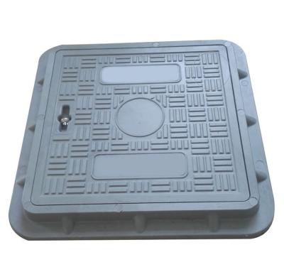 China Fire Retardant Composite Square  Manhole Cover With Anti Theft Bolts For Urban Water Lines for sale