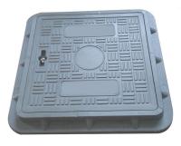 China Customized SMC Composite Drain Covers Square With Logo For Infrastructure Projects Class C250 Cover for sale