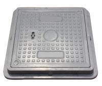 China EN124 Certified SMC Manhole Cover with High Load Capacity and Corrosion Resistance for Urban Roads for sale