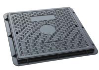 China High Load EN124 D400 Composite Manhole Cover for Highway Drainage Systems for sale