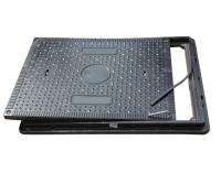 China Traffic Rated Composite Manhole Cover For Highway Median Drainage Solutions for sale