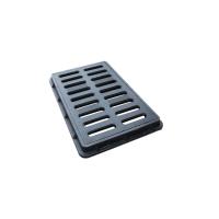 China Composite Material En124 Light Duty Gully Grate For Water Engineering Plastic Gully Covers for sale