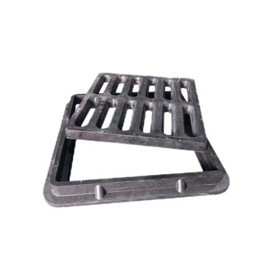 China Glass Fiber Reinforced Gully Grating Plastic En124 Light Duty Water Drain Grate for sale