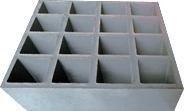 China Corrosion Resistant Anti-slip UV Stabilized FRP Grating Panels for Industrial and Commercial Use for sale