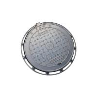 China Round SMC Manhole Cover with Locking System for Underground Utilities Access for sale