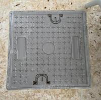 China High Duty Anti Theft Manhole Cover Square GRP / Ductile Iron / Composite for sale