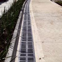 China Commercial Safety Drain Channel Grating With 50mm Grating Height And Composite Material for sale