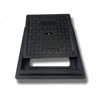 China Remote Management Fiberglass Resin Smart Manhole Cover Light Weight with High Strength for sale