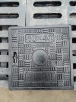 China Lightweight Durable SMC Square Manhole Cover with A15 for Infrastructure Construction for sale