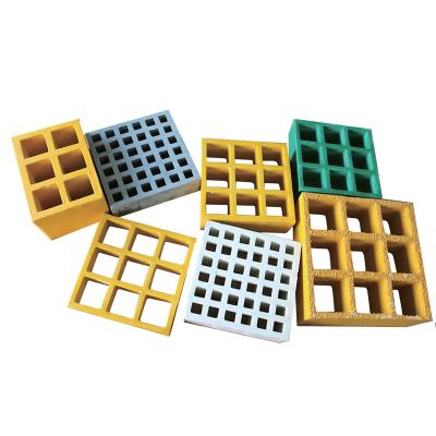 China Customized High Strength Plastic Walkway Panels Low Weight GRP Grating Panels For Platforms for sale
