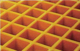 China Anti Aging Fiberglass Reinforced Plastic Grating Panels For Sewage System for sale