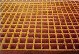 China High Strength FRP Fiberglass Grate Panels Anti Slip Surface UV Stable For Chemical And Wastewater Applications for sale