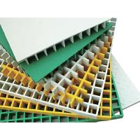 China Customized High Strength Plastic Walkway Panels Low Weight GRP Grating Panels For Platforms for sale
