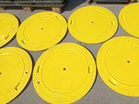China Smart GRP Manhole Cover with 30-Year Warranty & Anti-Theft Design for sale