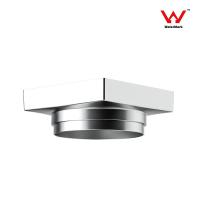 China 100 L/min Bhutan Home Use Chrome Plated Brass Floor Drain Wholesale to Sudan for sale