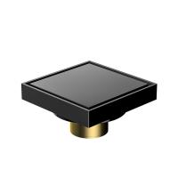 China Poland Home Use Chrome Plated Brass Floor Drain Embedded 200 L/Min Water Flow Rate for sale