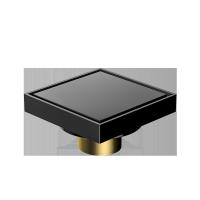 China Poland Home Use Chrome Plated Brass Floor Drain Embedded 200 L/Min Water Flow Rate for sale