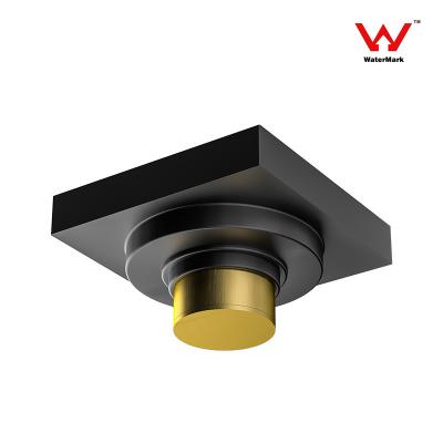 China Poland Home Use Chrome Plated Brass Floor Drain Embedded 200 L/Min Water Flow Rate for sale