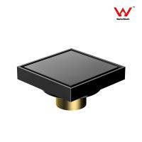 China Poland Home Use Chrome Plated Brass Floor Drain Embedded 200 L/Min Water Flow Rate for sale